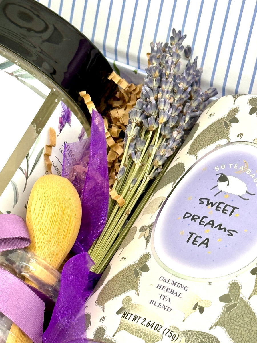 Calming Lavender Retreat Gift – The Gifted Basket San Francisco