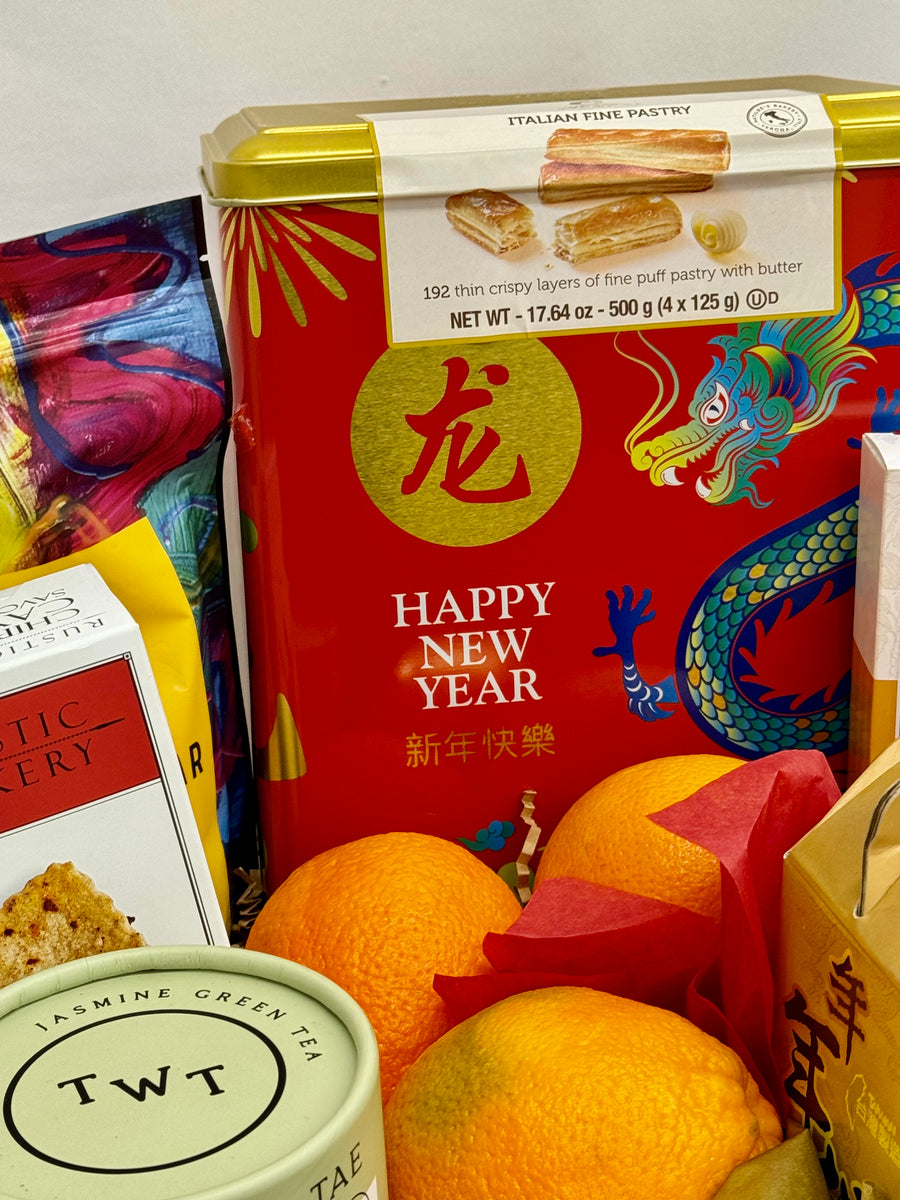 Lunar New Year Culinary Tapestry – The Gifted Basket San Francisco